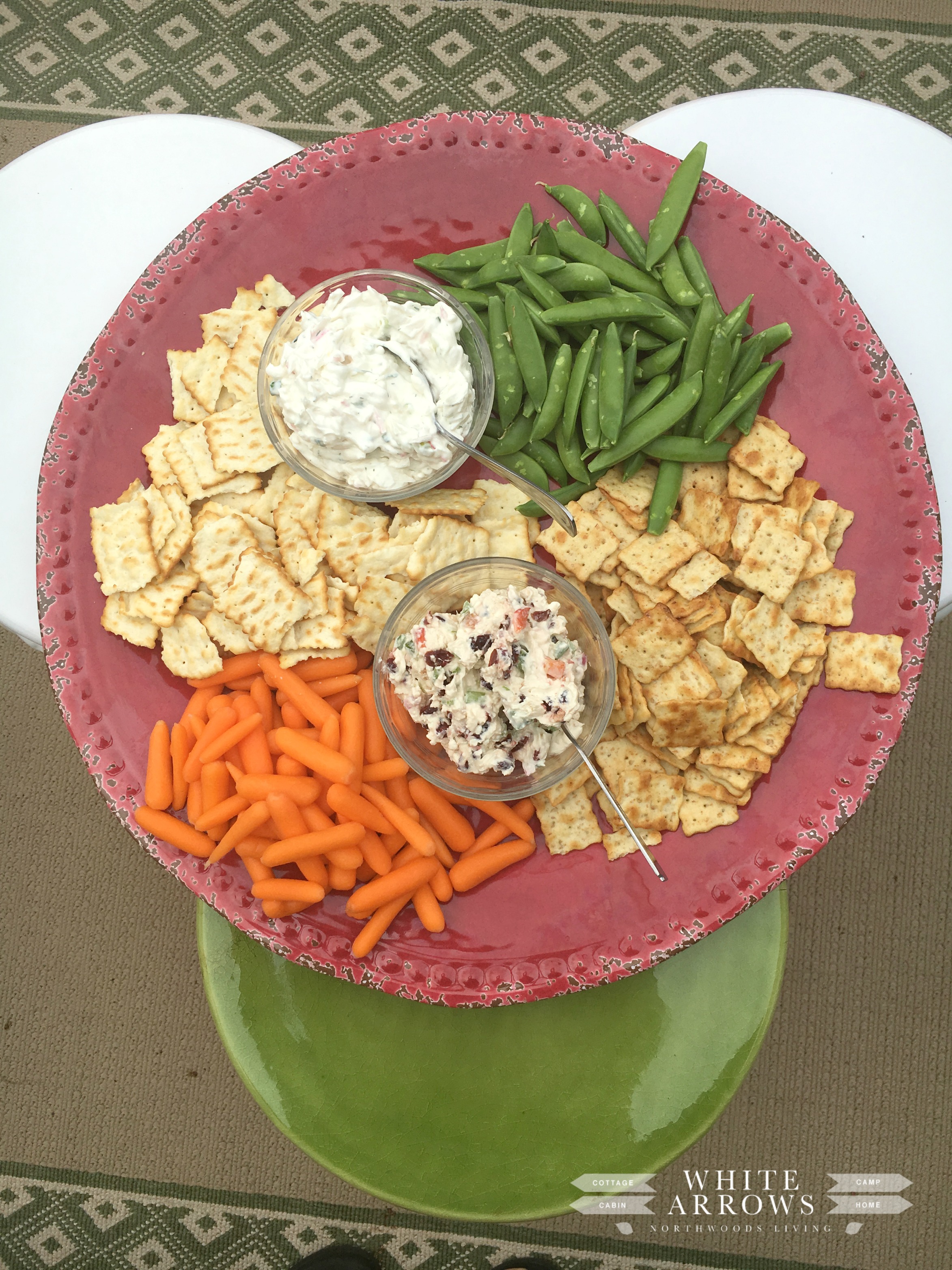 Appetizers on the Deck ~ White Arrows Home