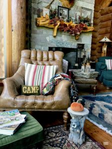 Fall Home Tour~ Warm Autumn Colors Outside Inspire Inside Decor