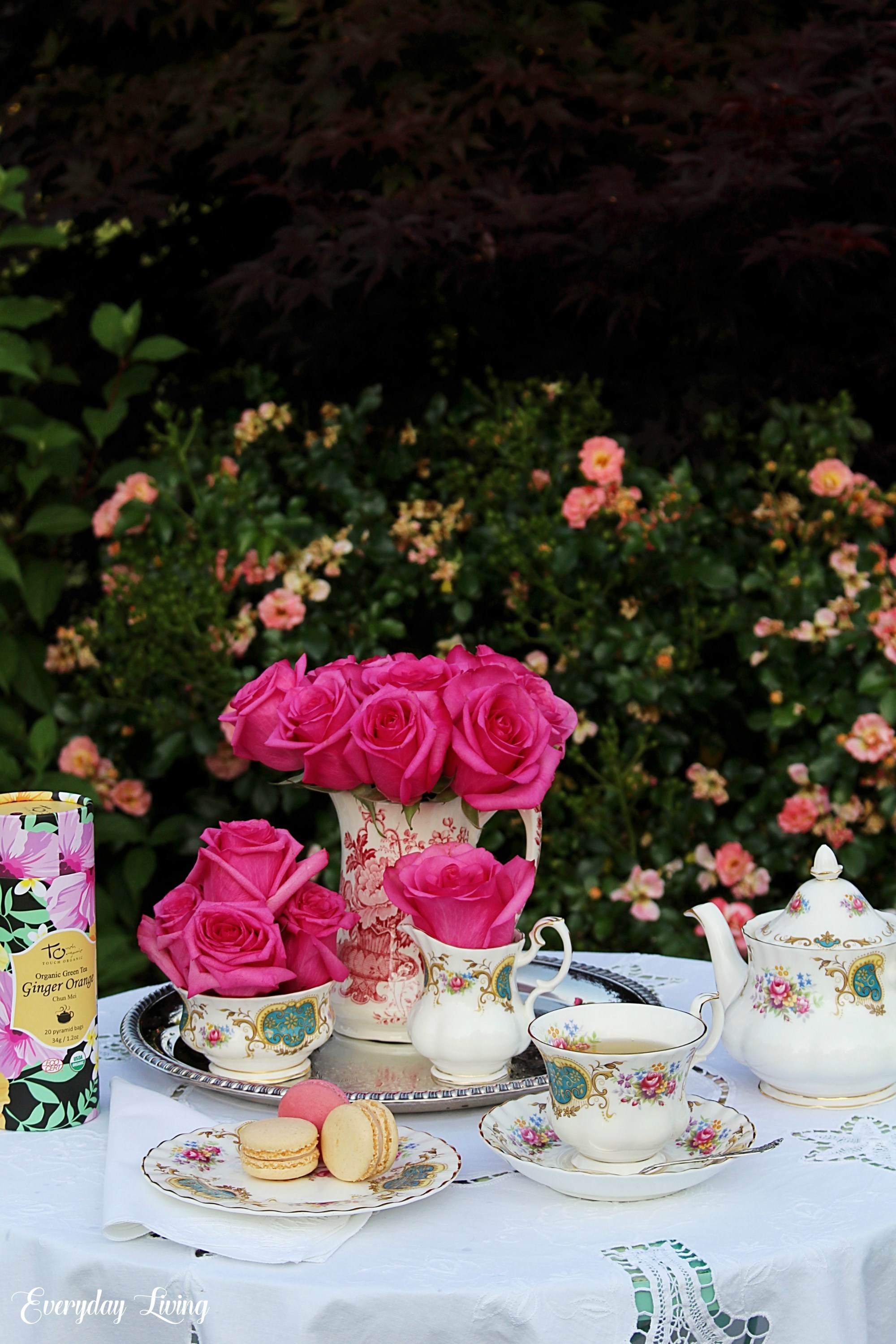 Spring Link Party- Celebrating the Tea And Roses Blog Hop ~ White ...