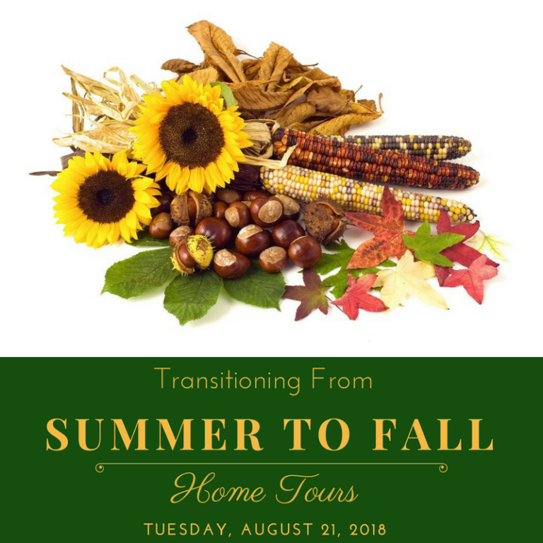 Summer To Fall Decor- Transitioning Between Seasons ~ White Arrows Home