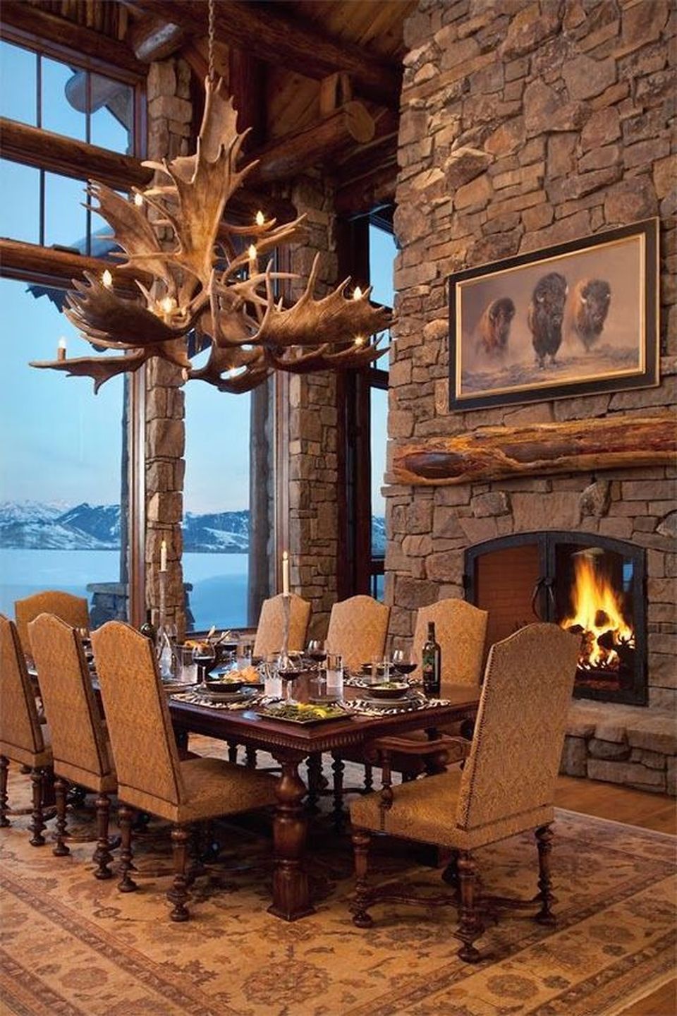 Glorious and Luxury Western Dining Room Design 40 White Arrows Home Glorious and Luxury Western Dining Room Design 40 White Arrows Home