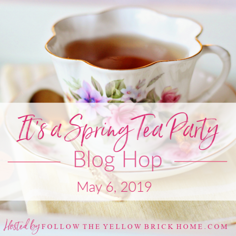 Spring Tea Party Blog Hop ~ White Arrows Home