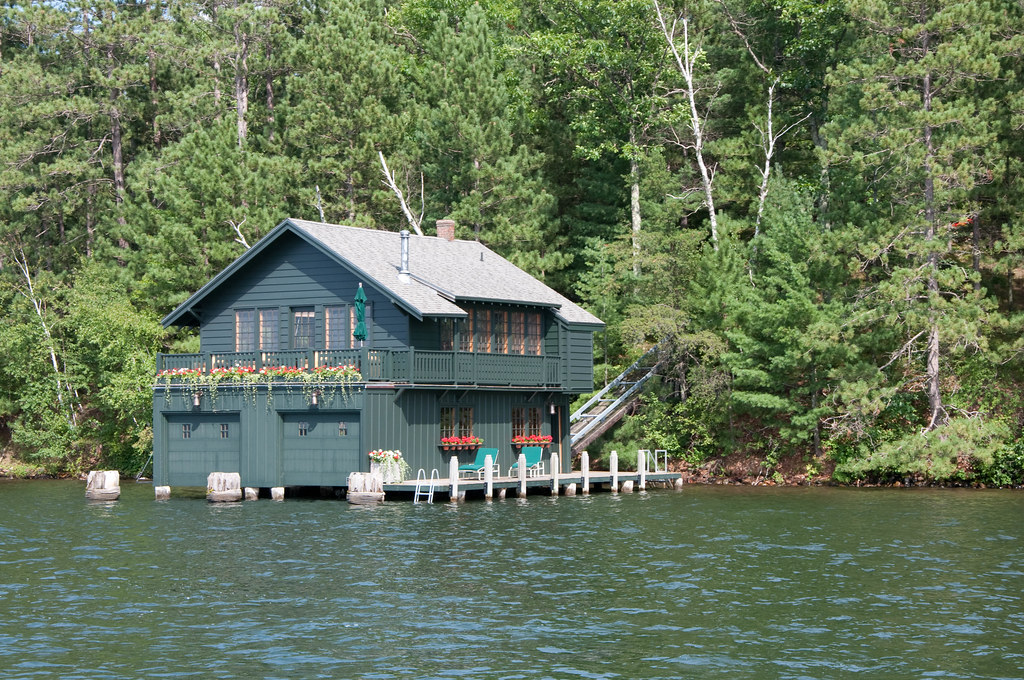 Boathouses- Lake House Inspiration ~ White Arrows Home