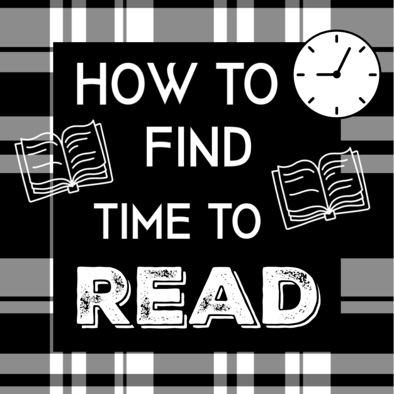 How to Find Time to Read ~ White Arrows Home