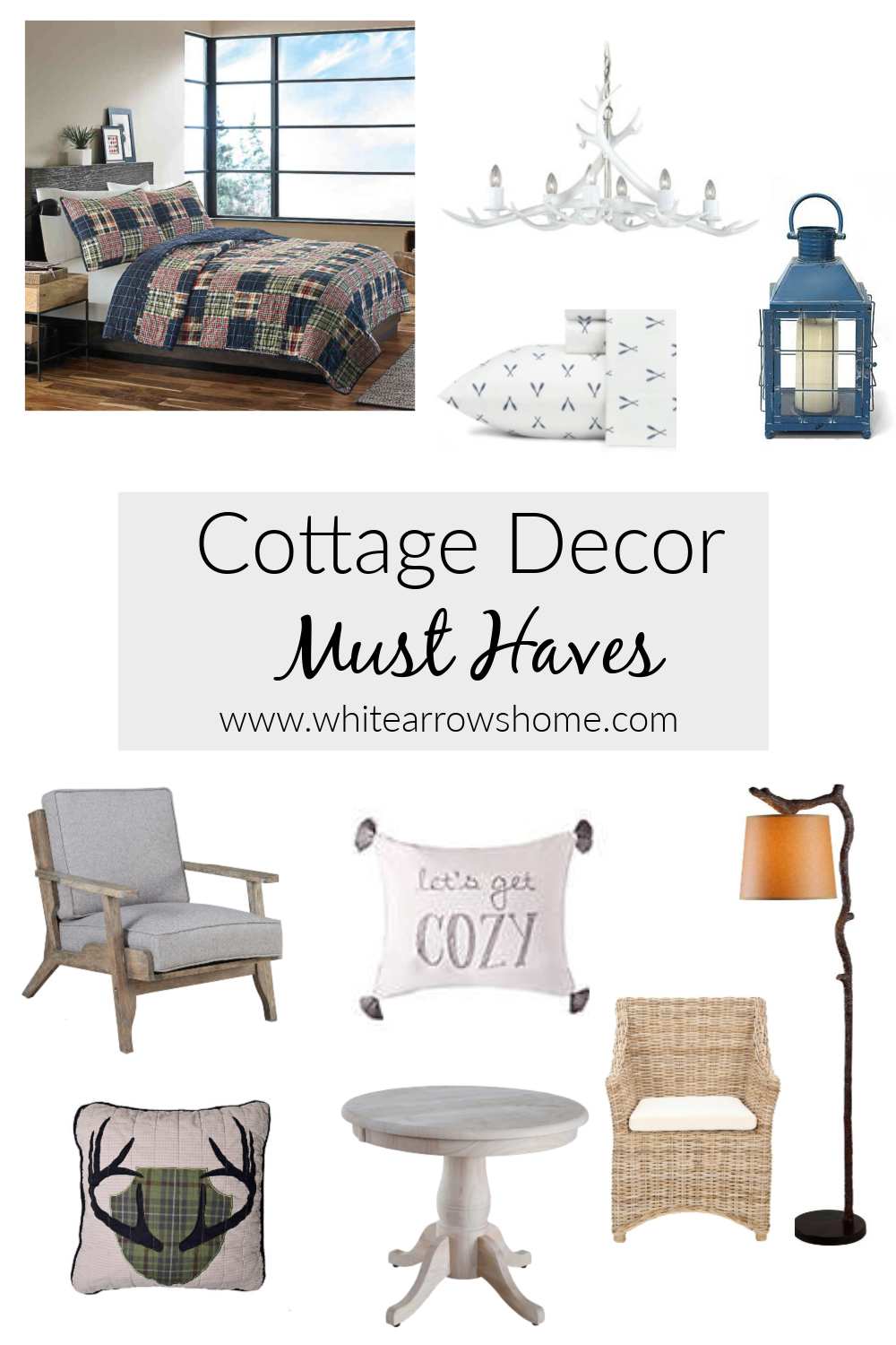Favorite Cottage Decor Must Haves ~ White Arrows Home
