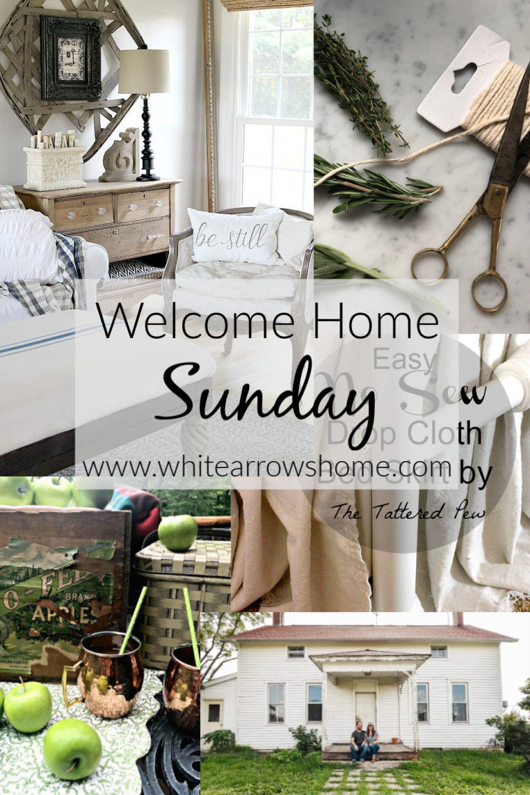 Welcome Home Sunday- DIYs and Renovations ~ White Arrows Home