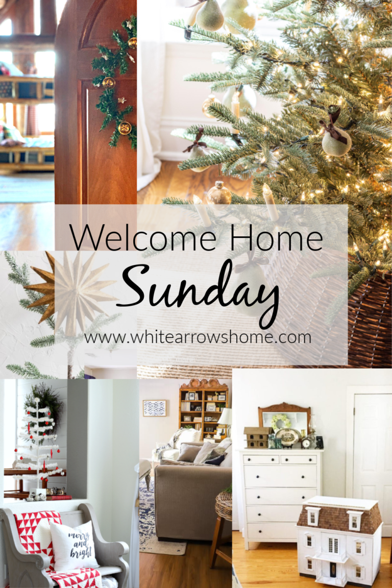 Welcome Home Sunday ~ White Arrows Home