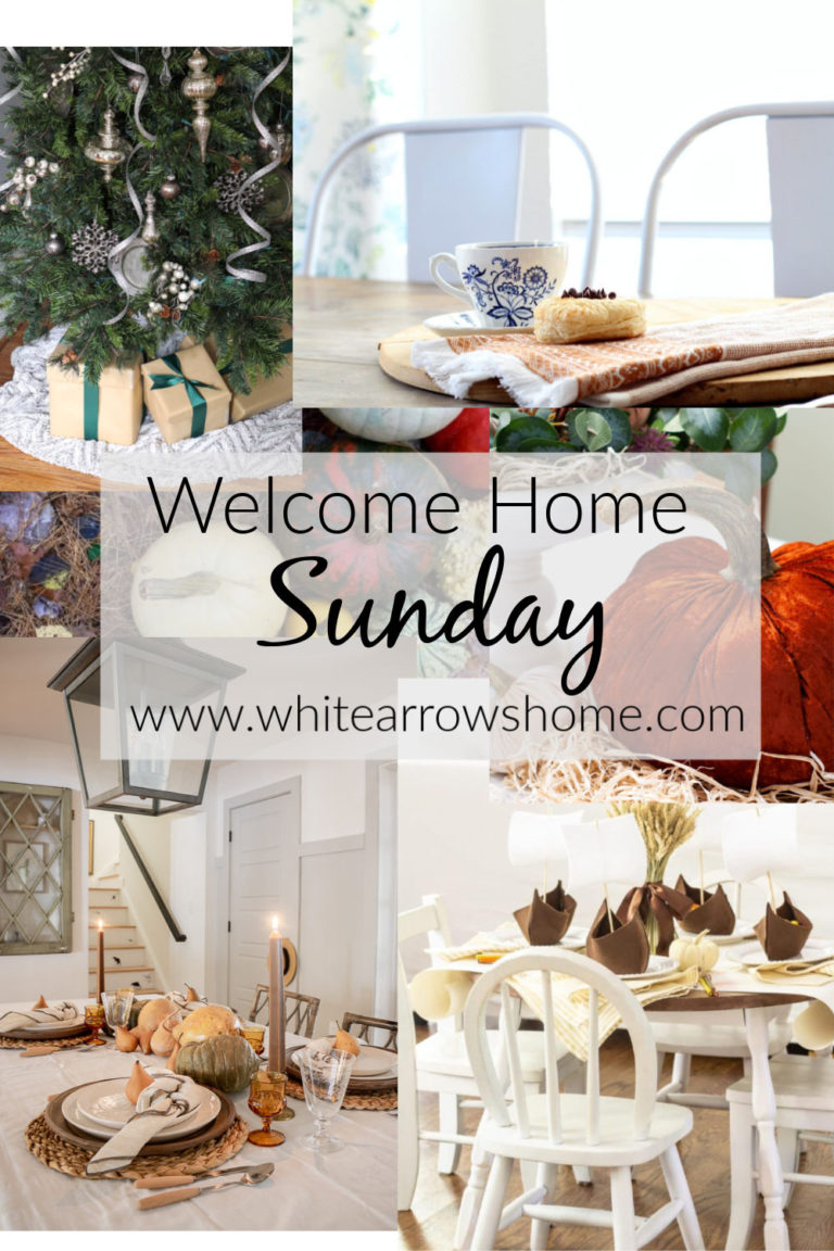 Welcome Home Sunday -2 ~ White Arrows Home