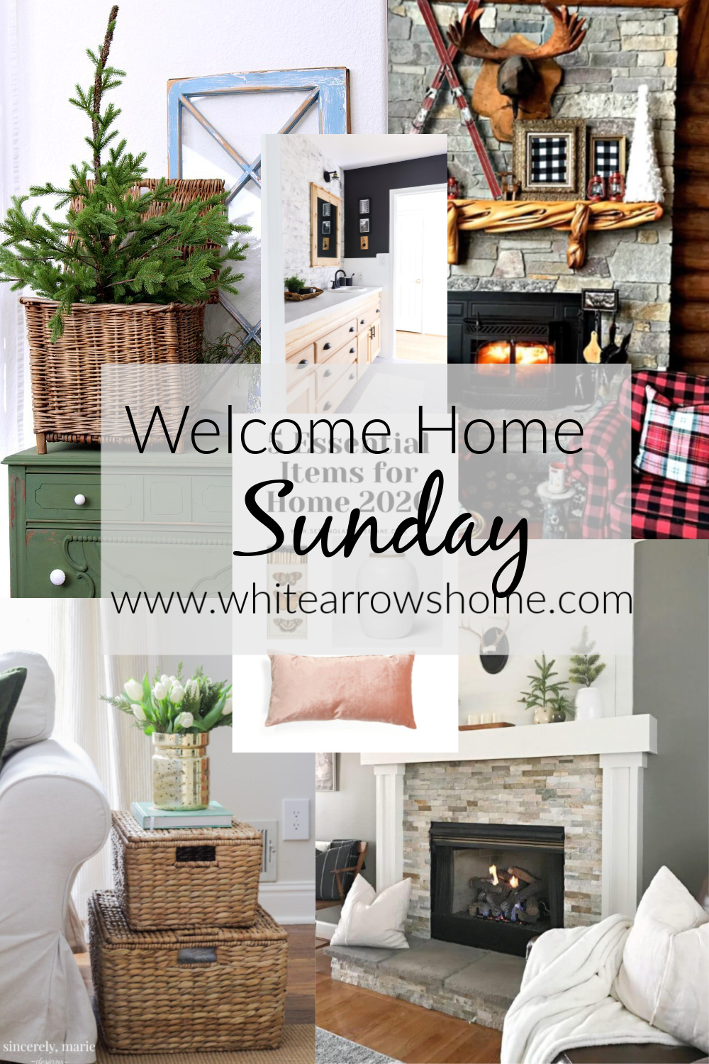 Welcome Home Sunday ~ White Arrows Home