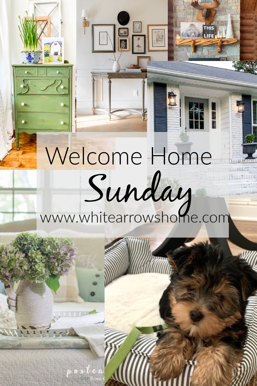 Welcome Home Sunday ~ White Arrows Home