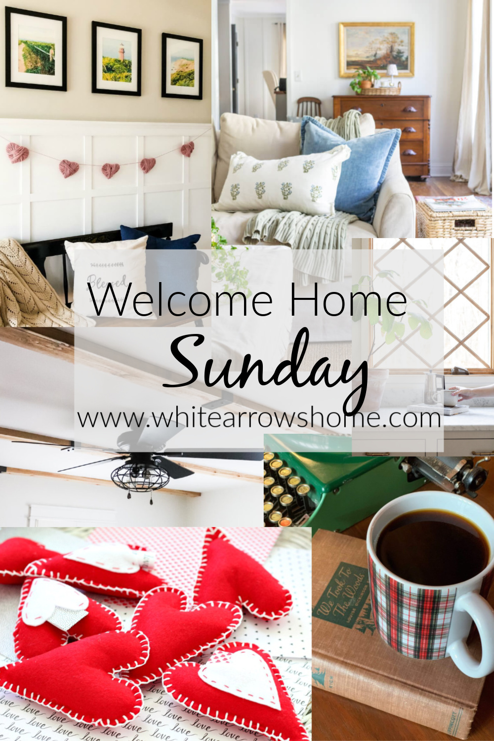 Welcome Home Sunday ~ White Arrows Home
