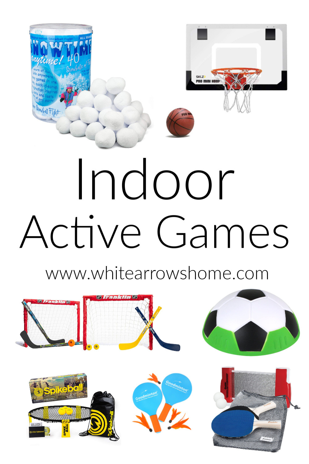 Favorite Indoor Games ~ White Arrows Home