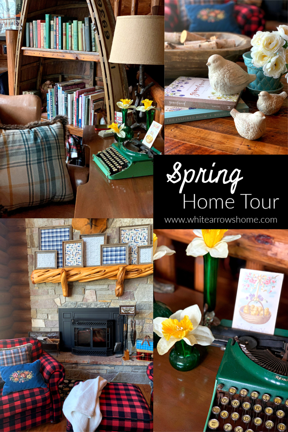 A Spring Home Tour ~ White Arrows Home