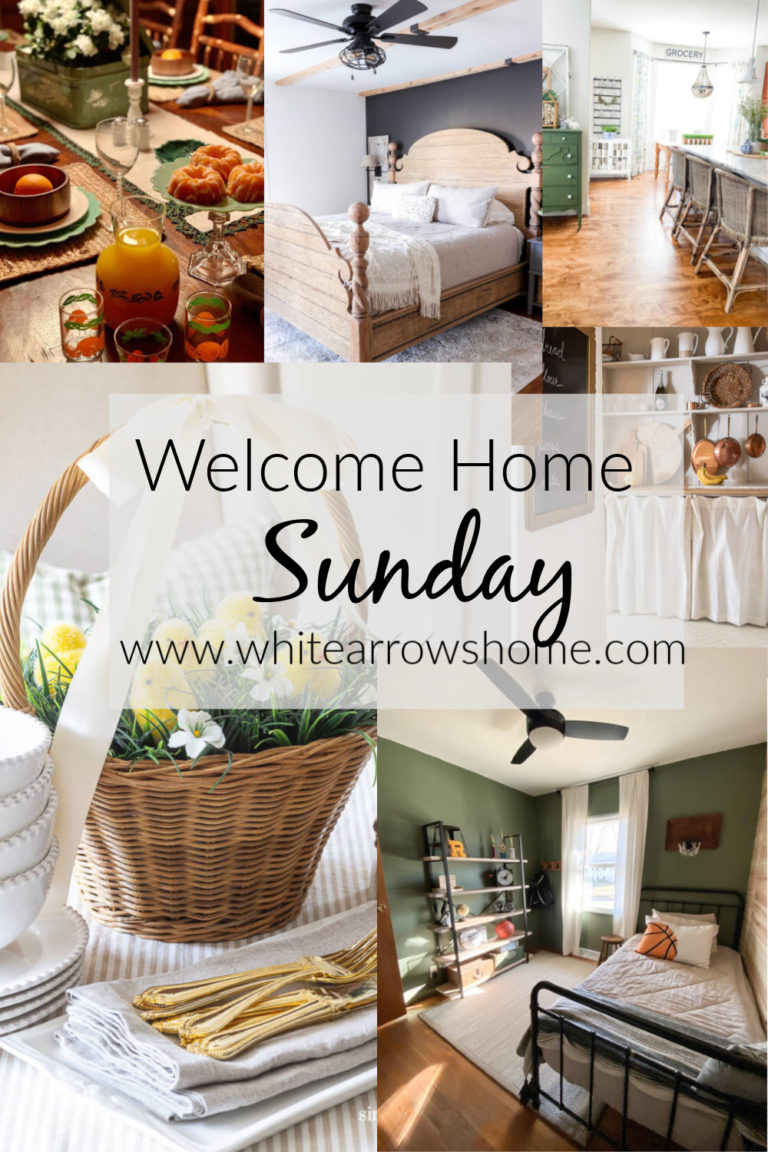 Welcome Home Sunday ~ White Arrows Home