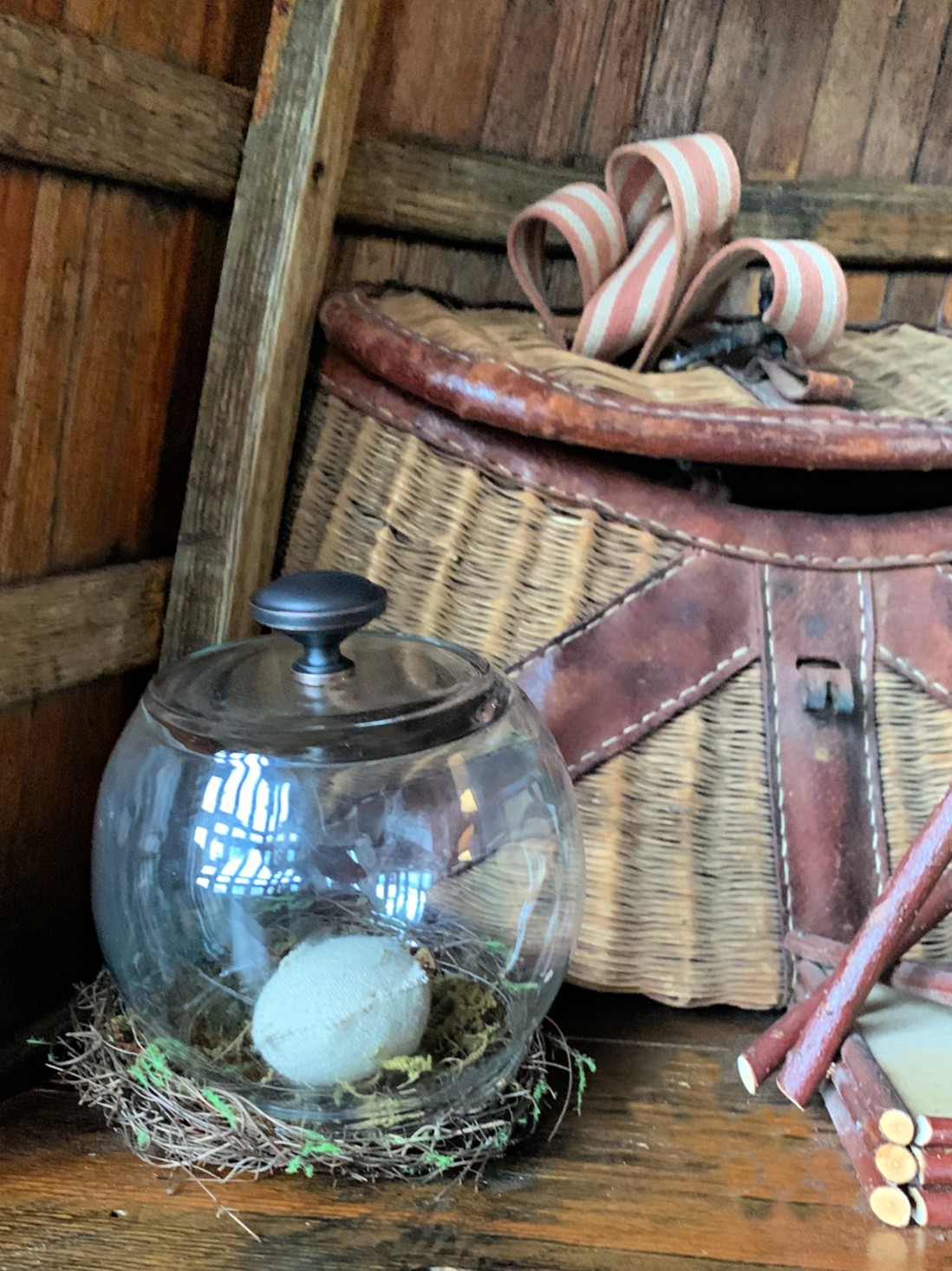 Make Your Own Cloche Decor Craft Project ~ White Arrows Home