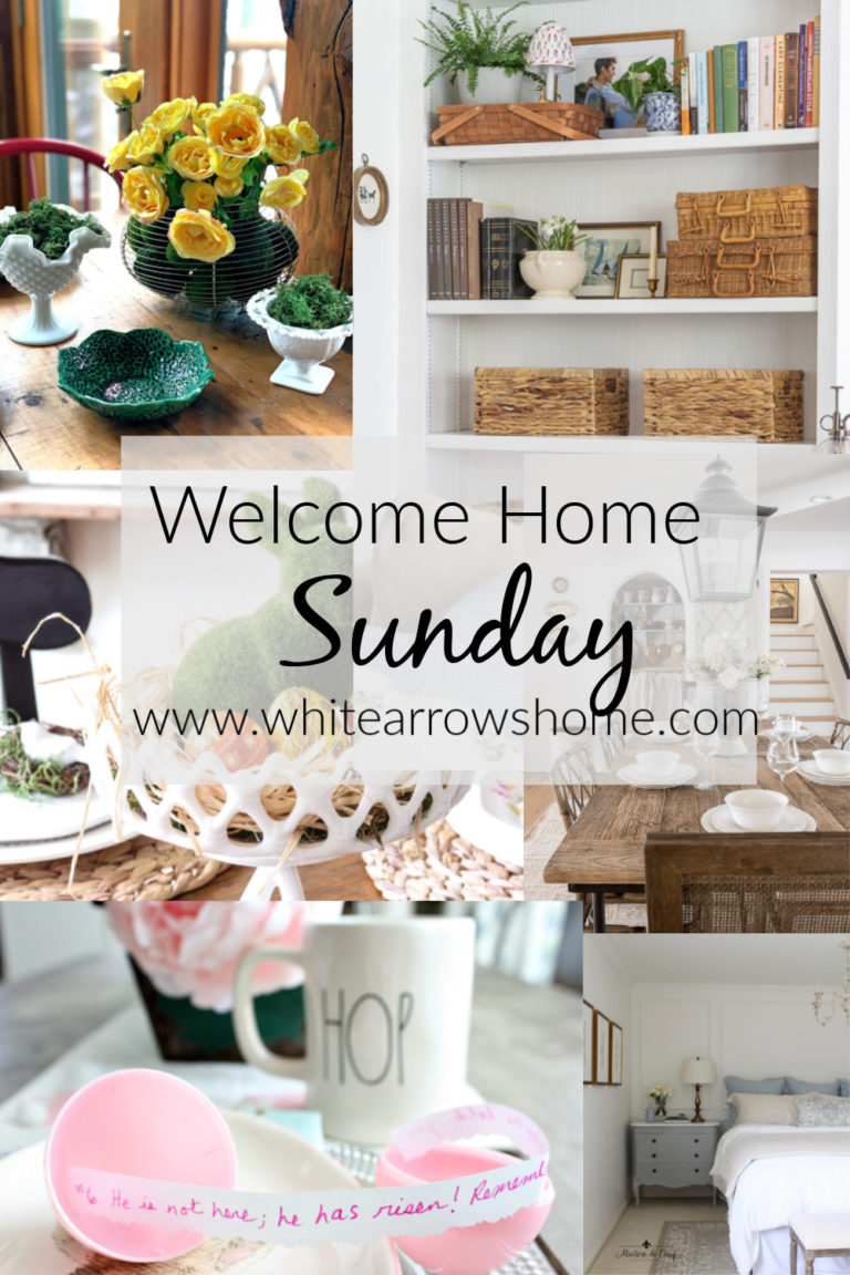Welcome Home Sunday ~ White Arrows Home