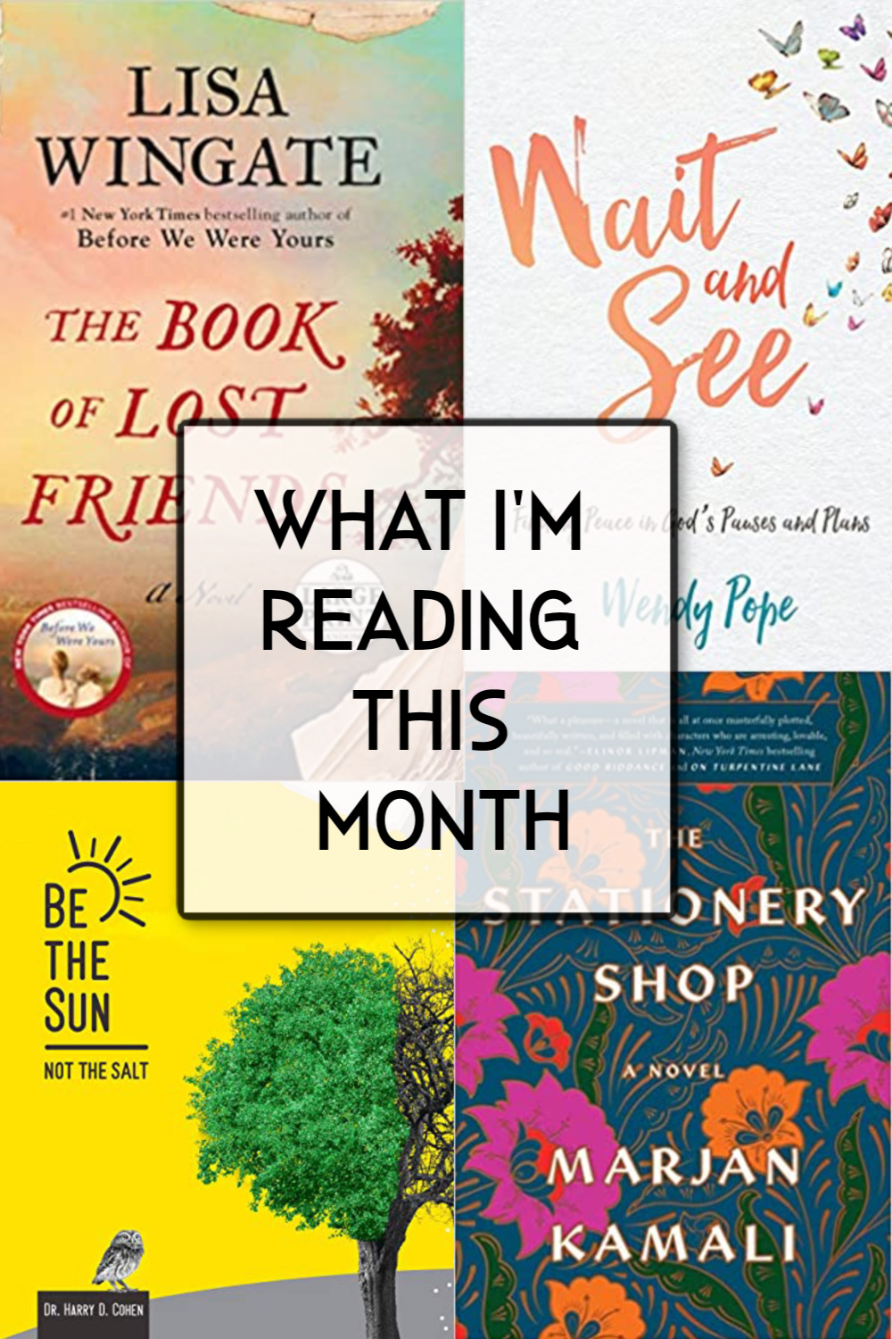 Books to Read this Month ~ White Arrows Home