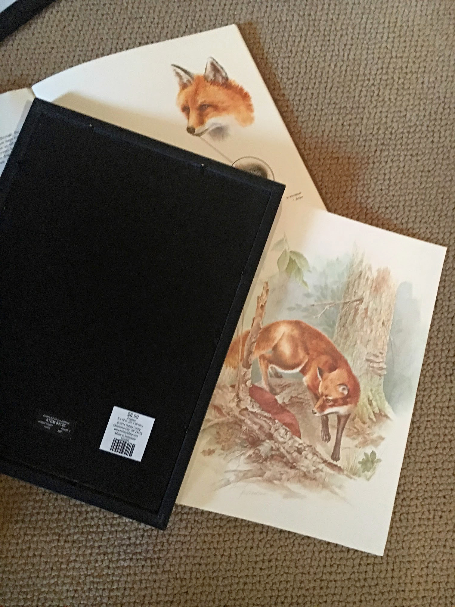 Create a Gallery Wall From a Thrift Store Book ~ White Arrows Home