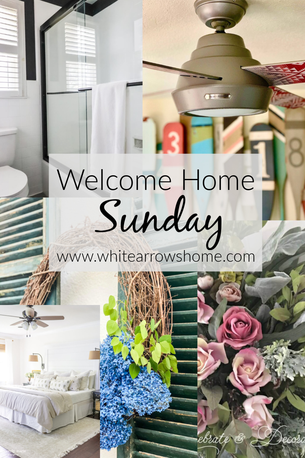 Welcome Home Sunday ~ White Arrows Home
