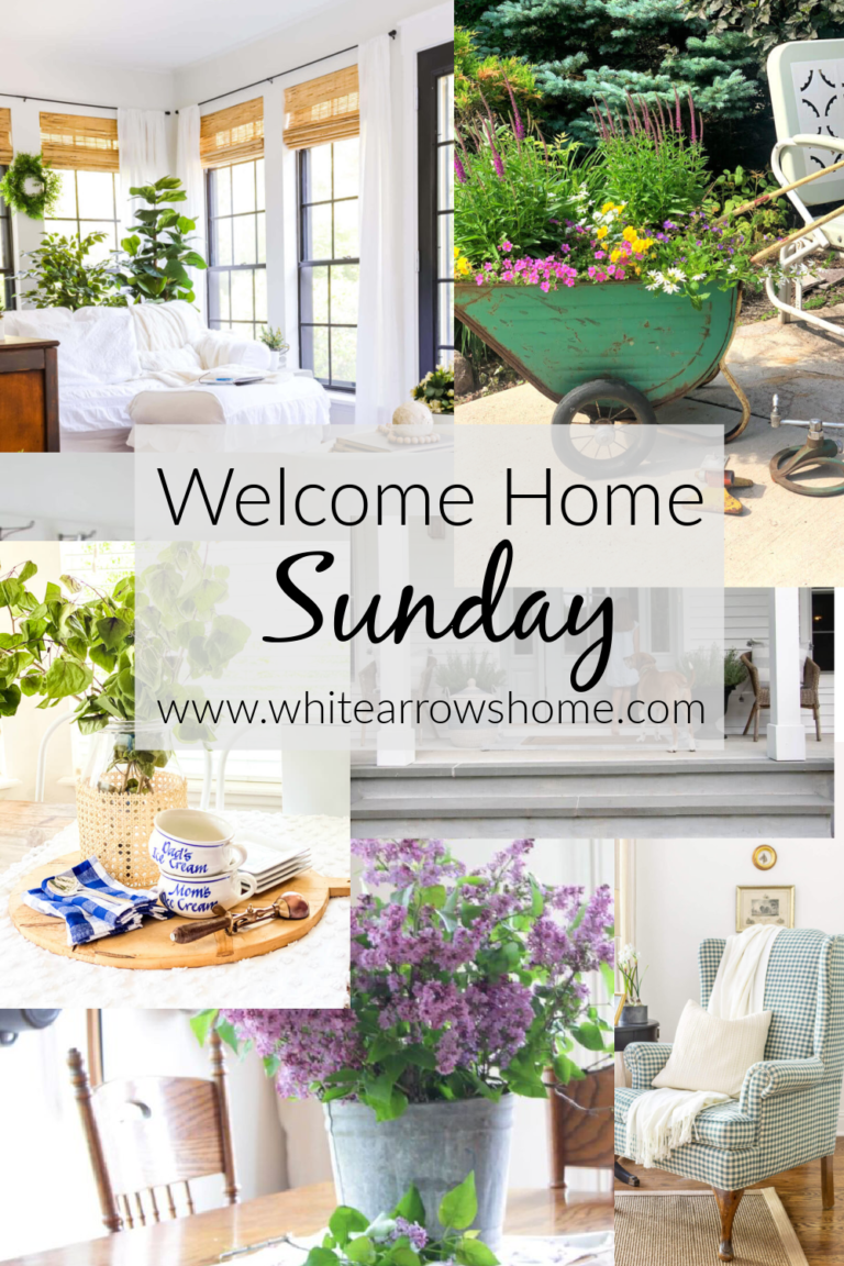 Welcome Home Sunday ~ White Arrows Home
