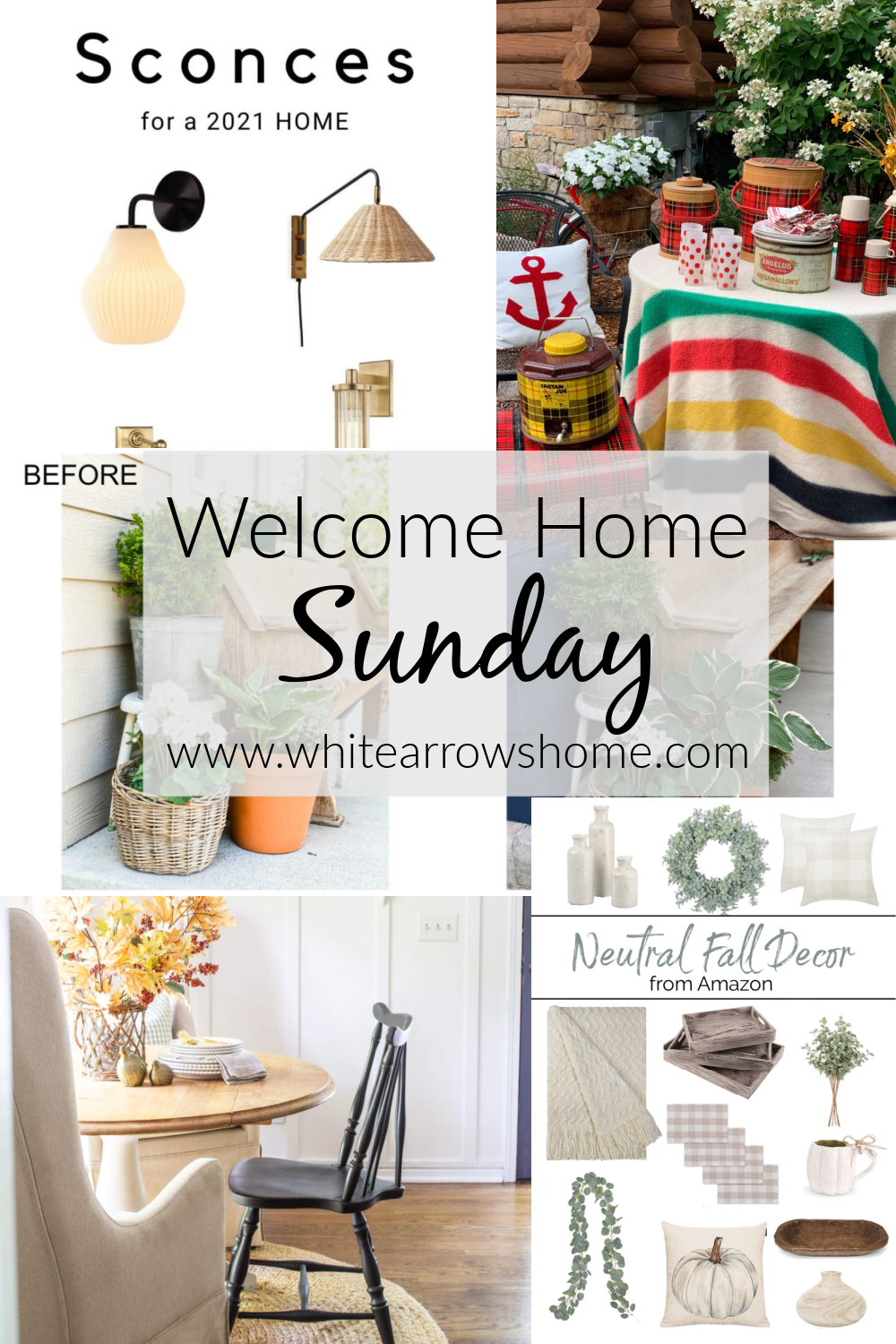Welcome Home Sunday ~ White Arrows Home