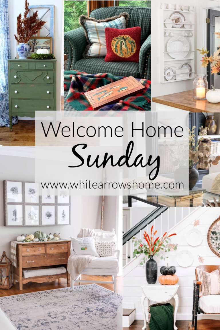 Welcome Home Sunday ~ White Arrows Home