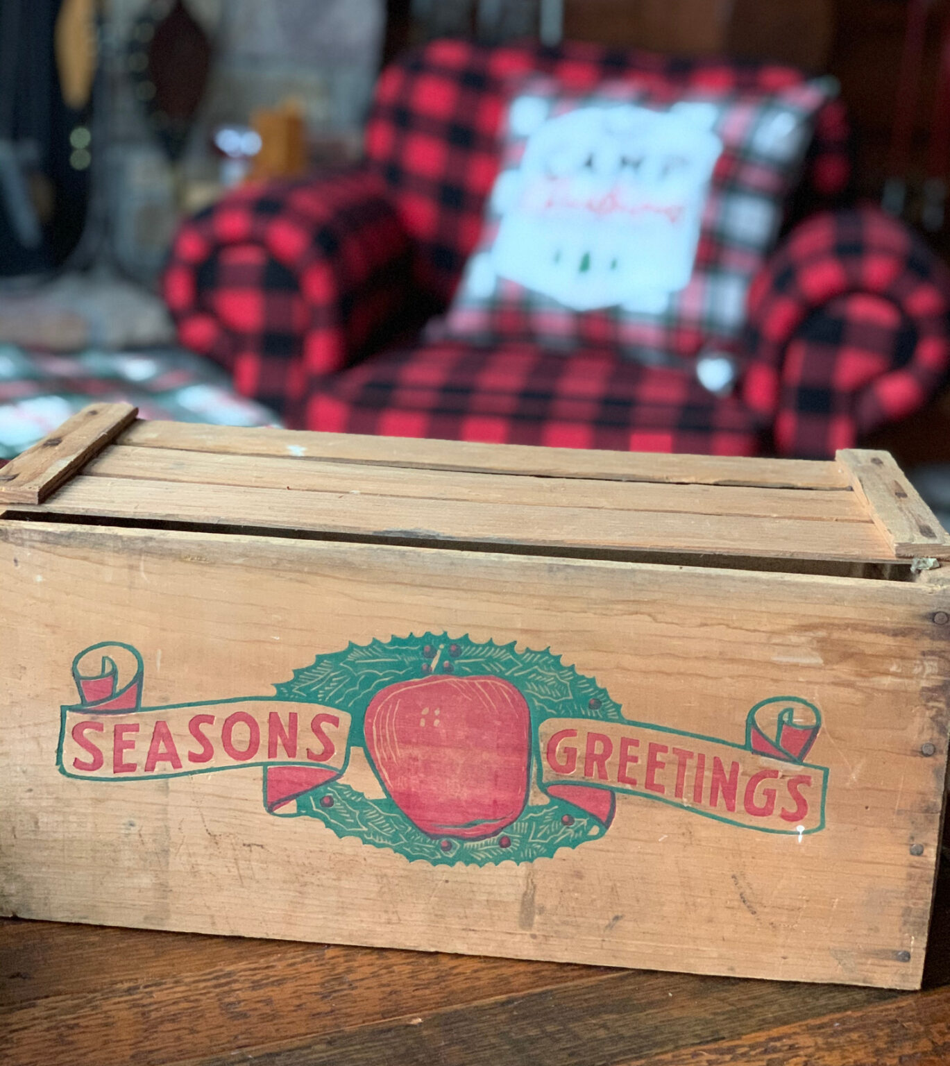 Design a Woodland Christmas Crate ~ White Arrows Home