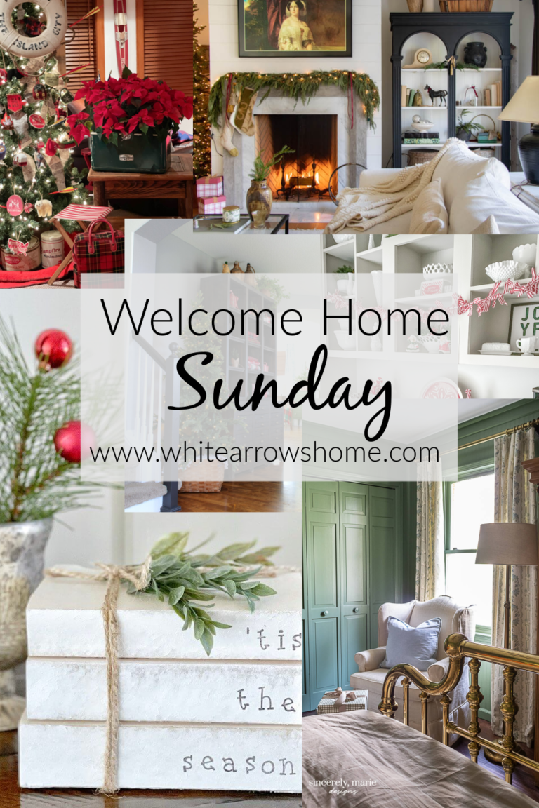 Welcome Home Sunday ~ White Arrows Home