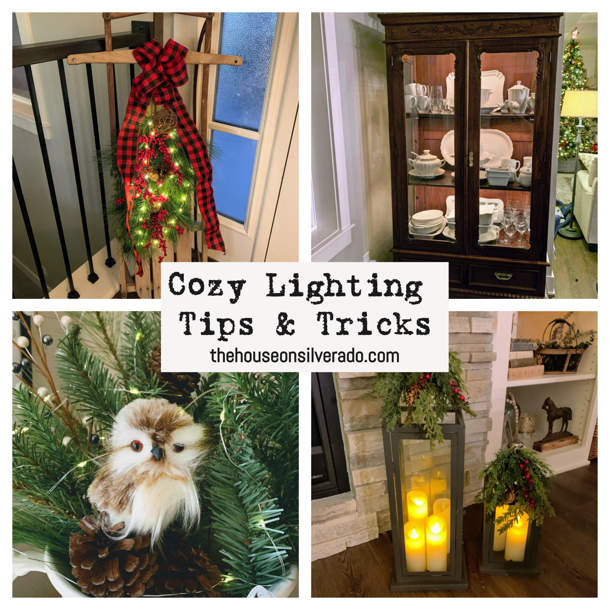 Three Christmas Lighting Projects ~ White Arrows Home