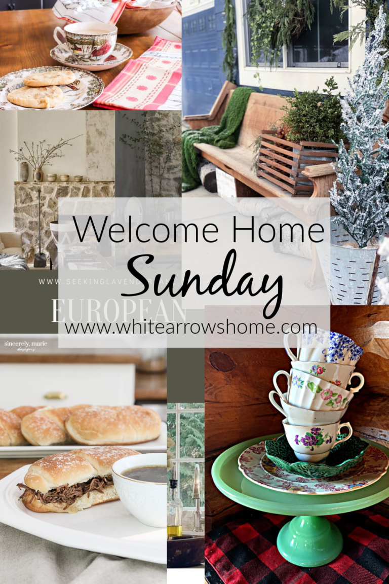 Welcome Home Sunday ~ White Arrows Home