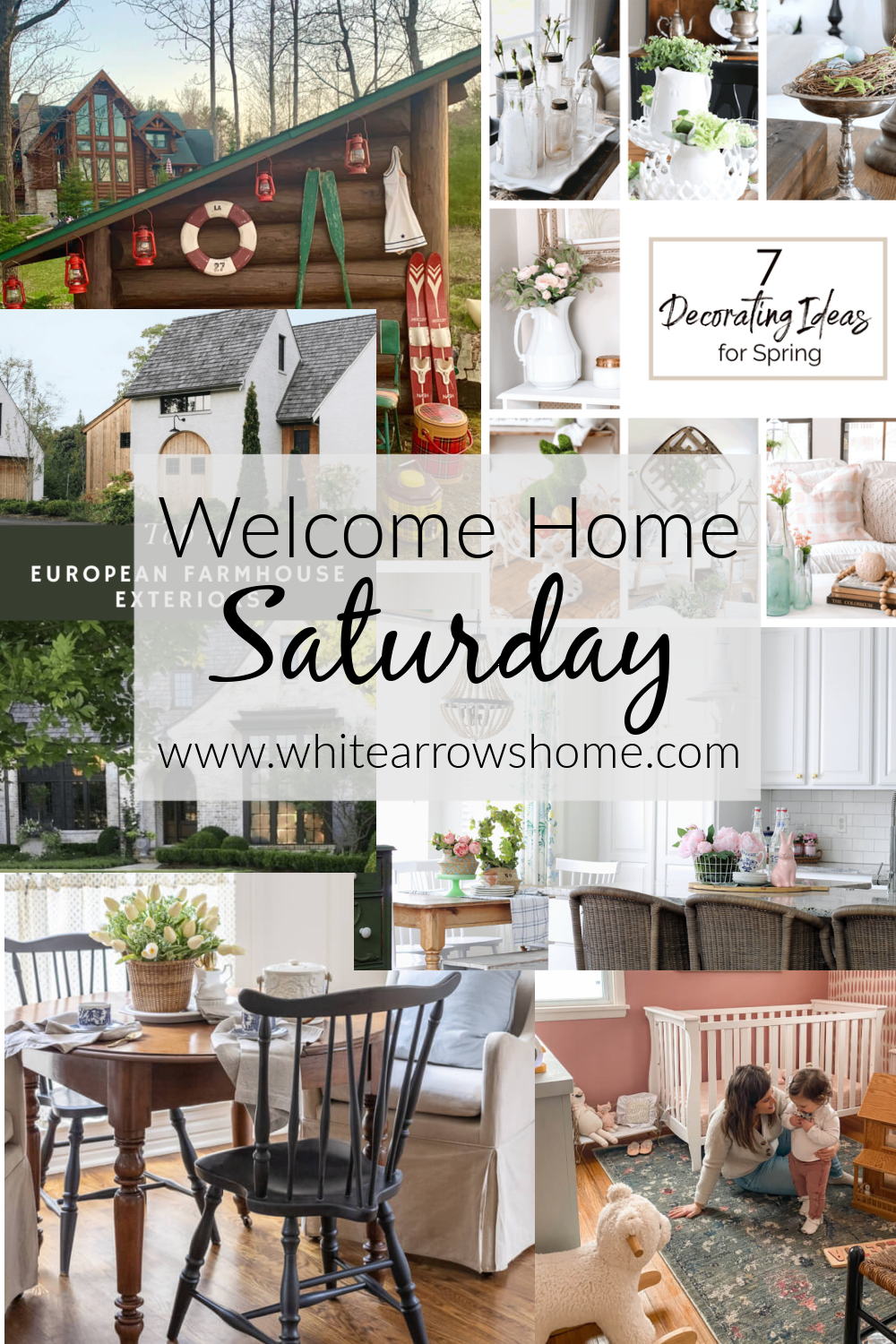 Welcome Home Saturday ~ White Arrows Home