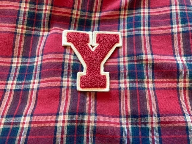 Vintage Varsity Letter Decor ~ White Arrows Home