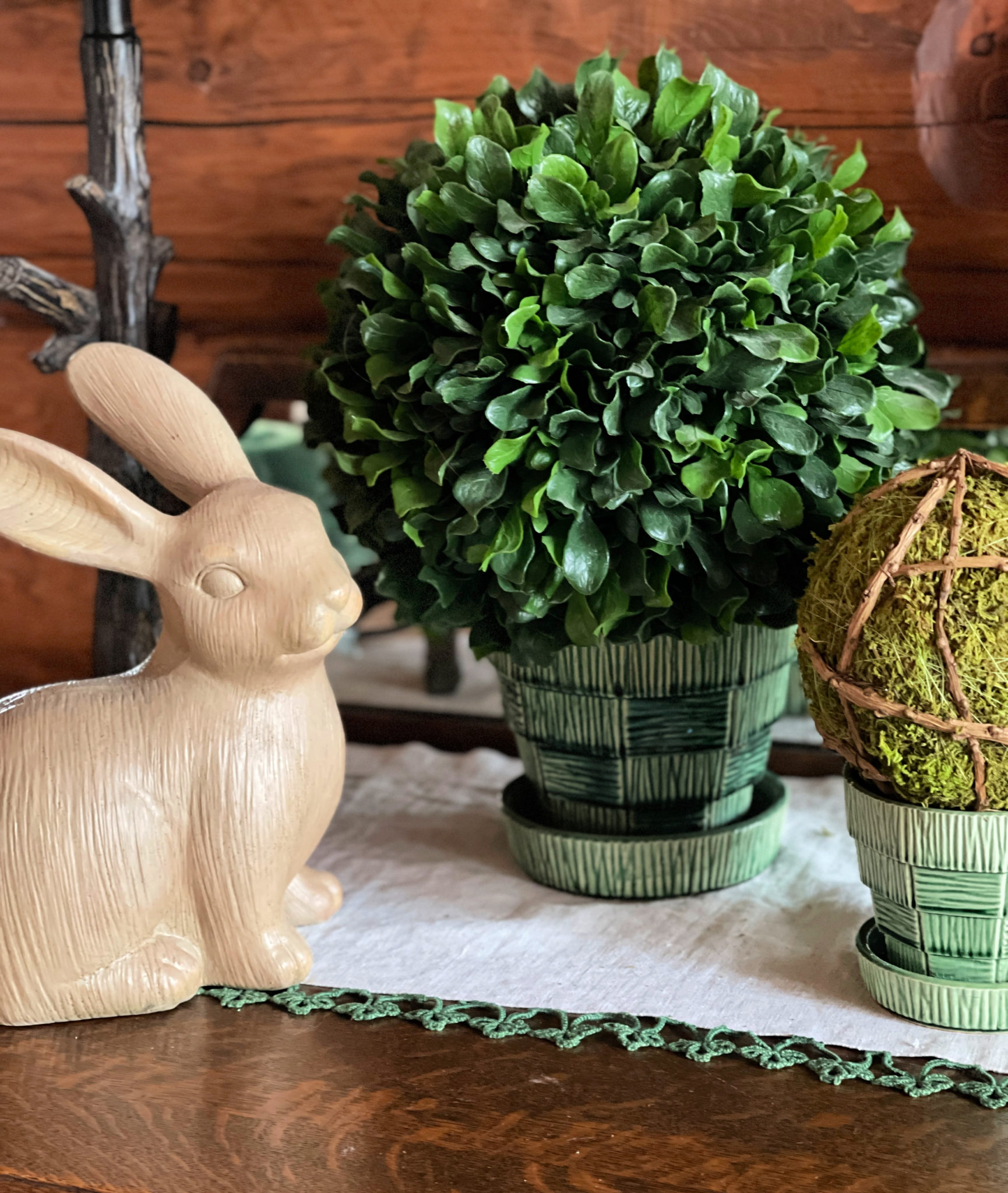 How to Refresh the Entryway For Spring ~ White Arrows Home