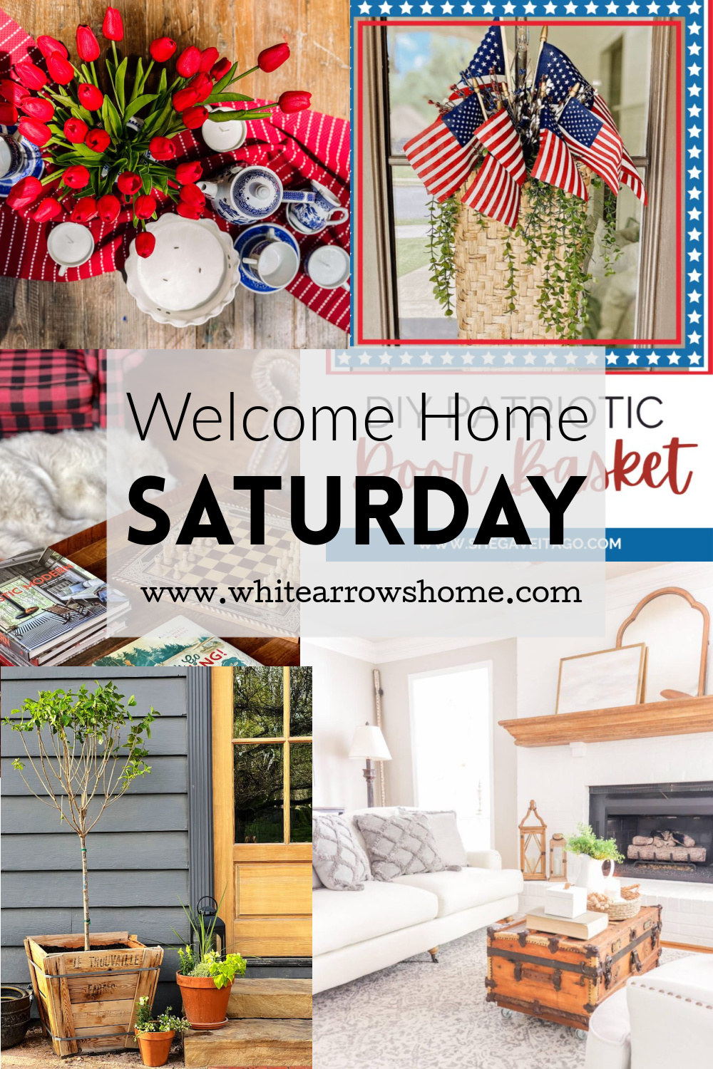 Welcome Home Saturday with Amy Sadler Designs ~ White Arrows Home