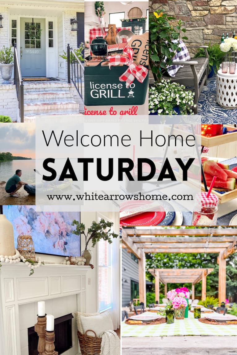 Welcome Home Saturday: Our Crafty Mom ~ White Arrows Home
