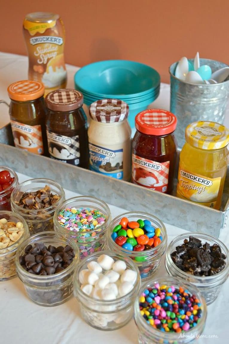 Summer Ice Cream Party on the Porch ~ White Arrows Home