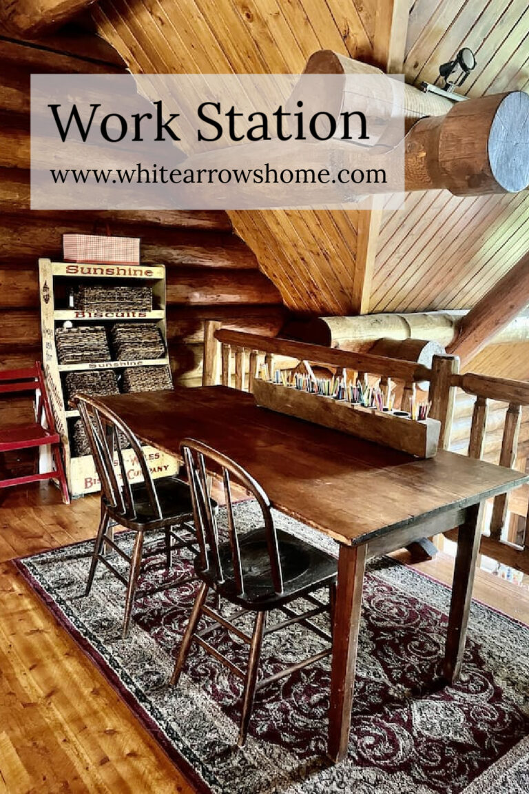 Back to School Organizing With Thrifted Finds ~ White Arrows Home
