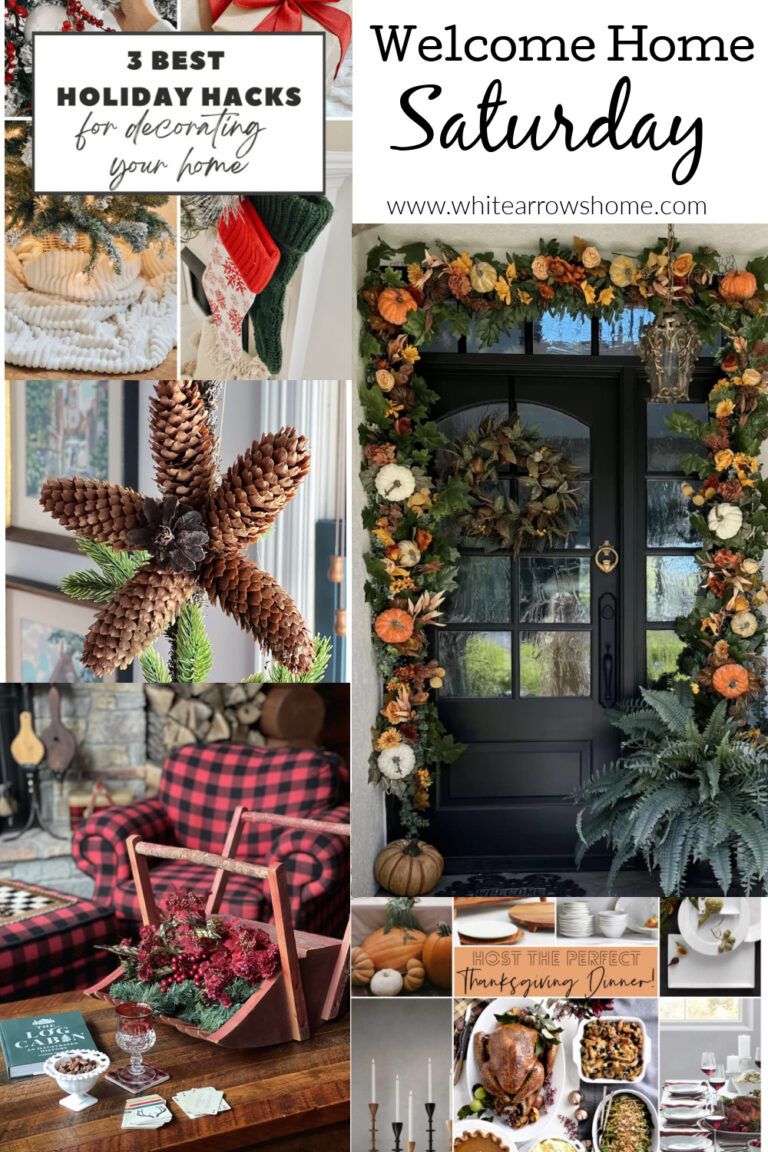 Welcome Home Saturday with WM Home Designs ~ White Arrows Home