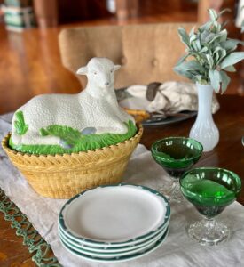 Behold the Lamb | Decorating With Sheep For Easter ~ White Arrows Home