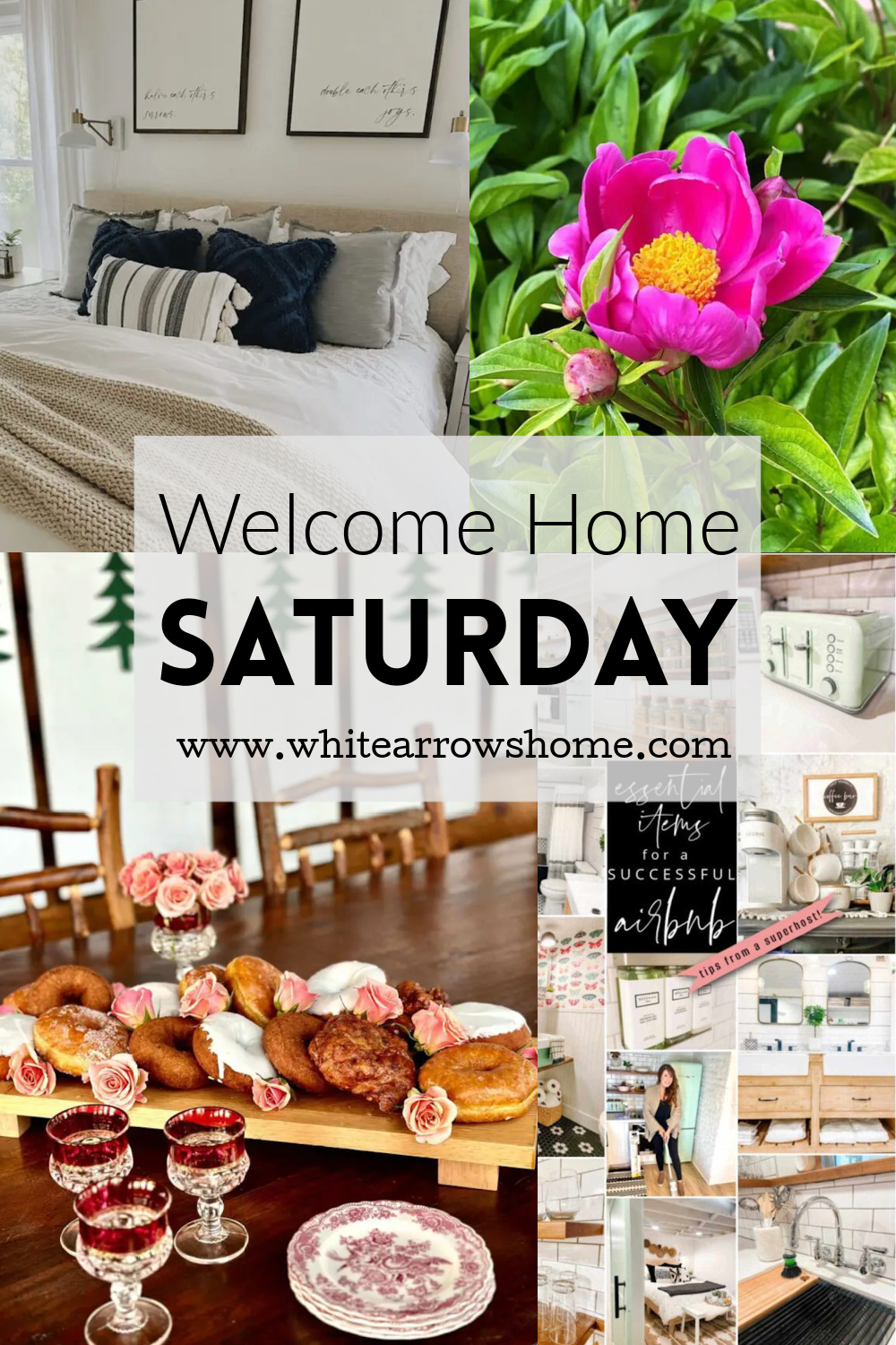 Welcome Home Saturday ~ White Arrows Home