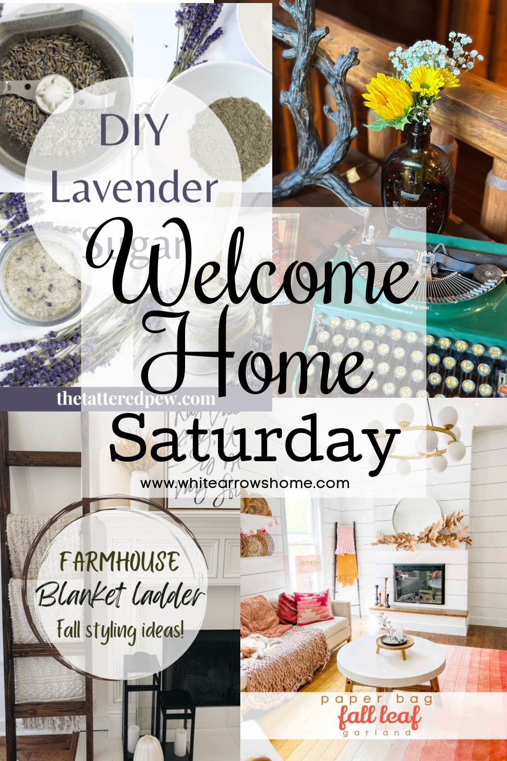 Welcome Home Saturday- Fall Styling and Pampering ~ White Arrows Home