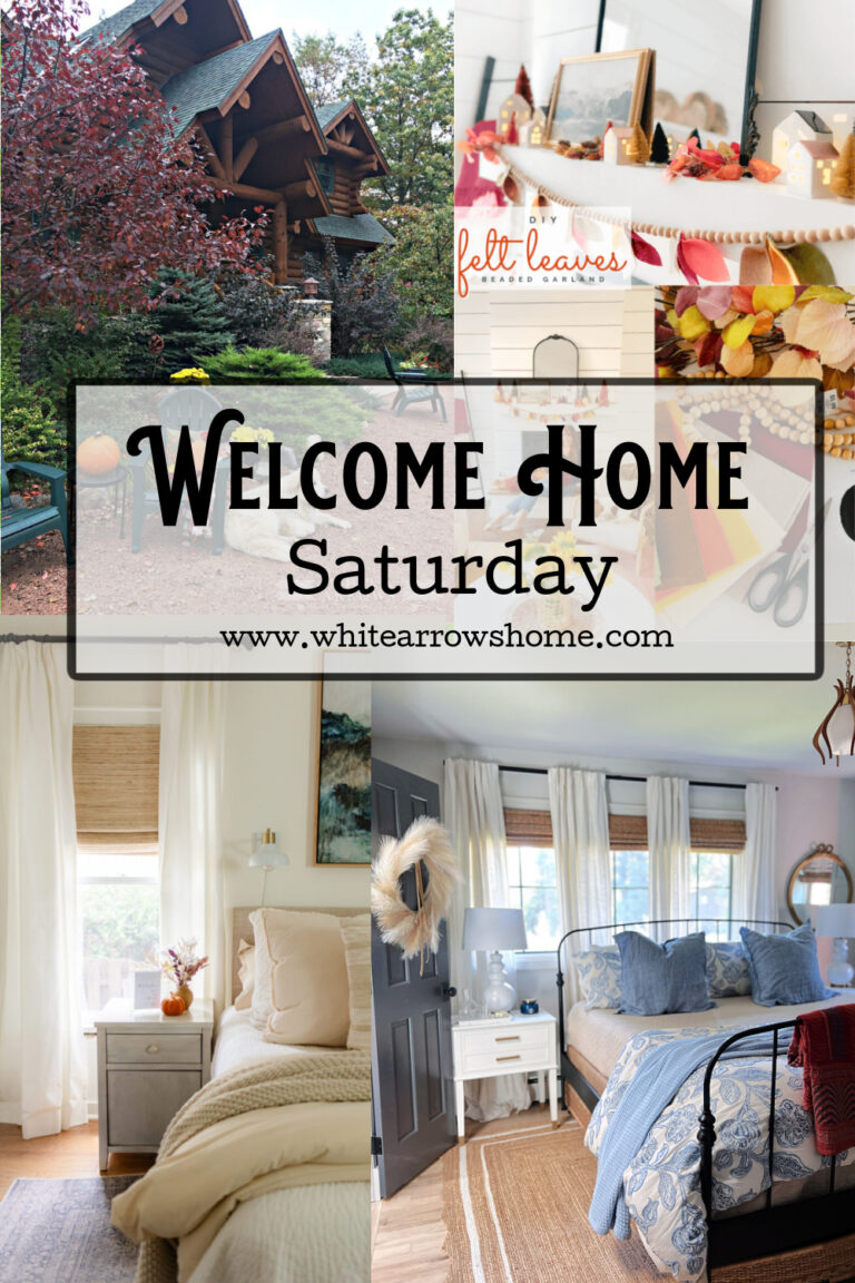 Welcome Home Saturday with At Home in the Wildwood ~ White Arrows Home