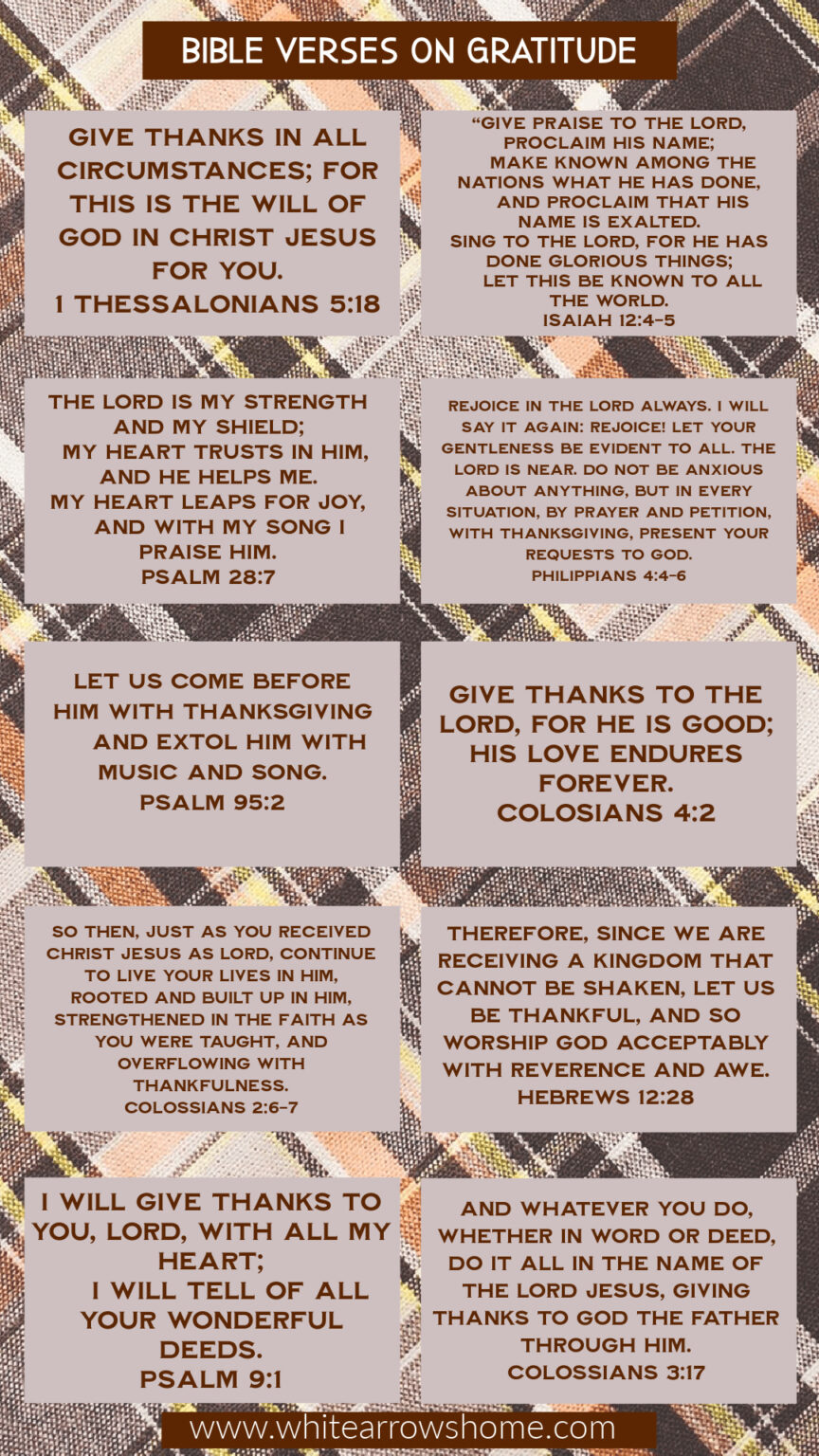 10 Bible Verses on Gratitude to Keep Close to Your Heart and Pray Back ...