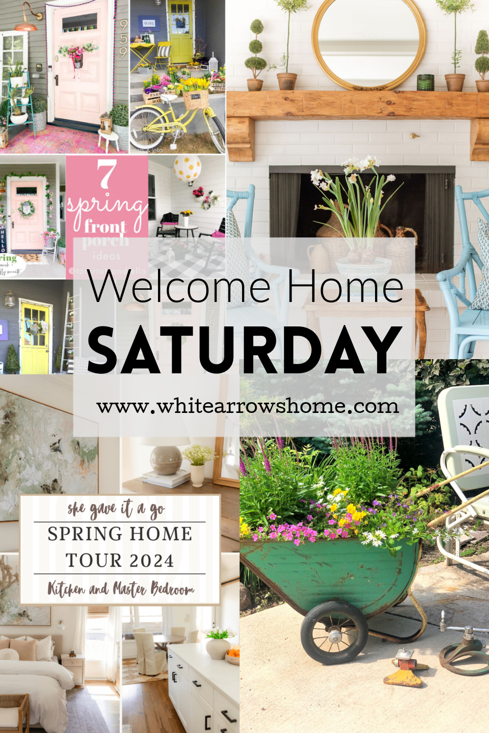 Welcome Home Saturday ~ White Arrows Home